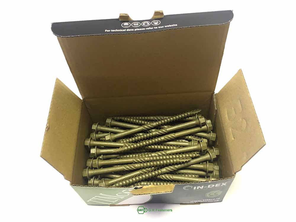 TIMco Index Timber Framing Screws available from G.R Fasteners